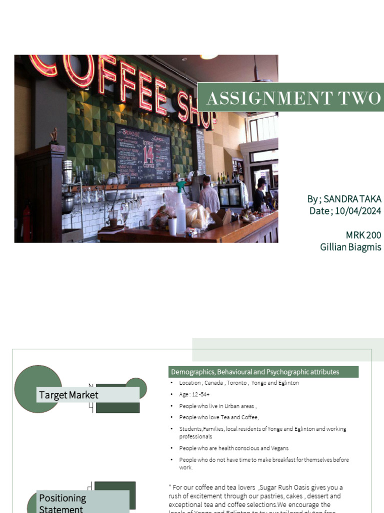 Assignment Two Mrk200-Powerpoint | PDF