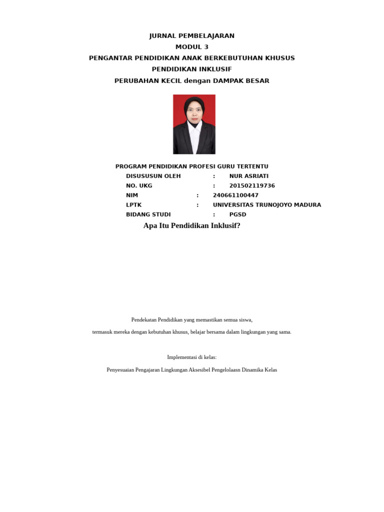 Jurnal Modul 3 Abk | PDF | Career & Growth