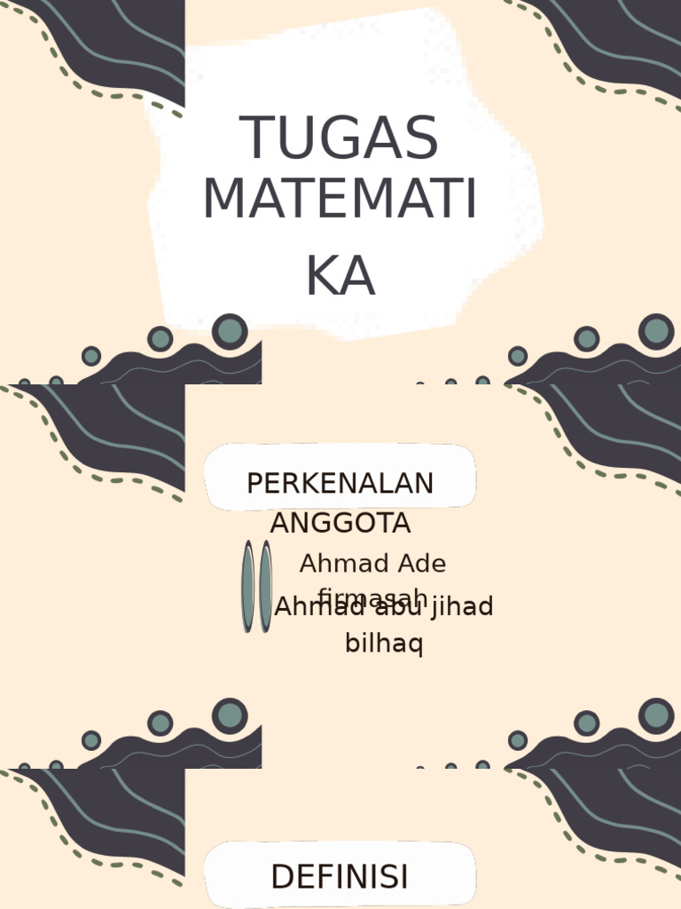 Tugas MTK Kelompok | PDF