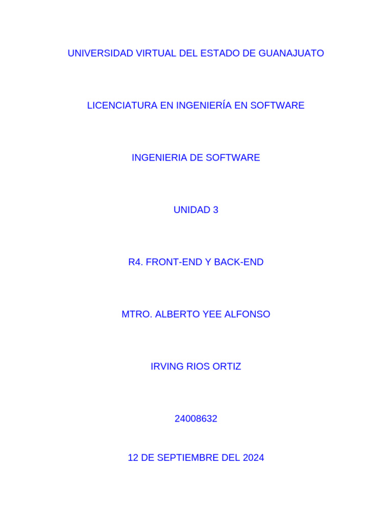 Rios Irving R5 U3 | PDF