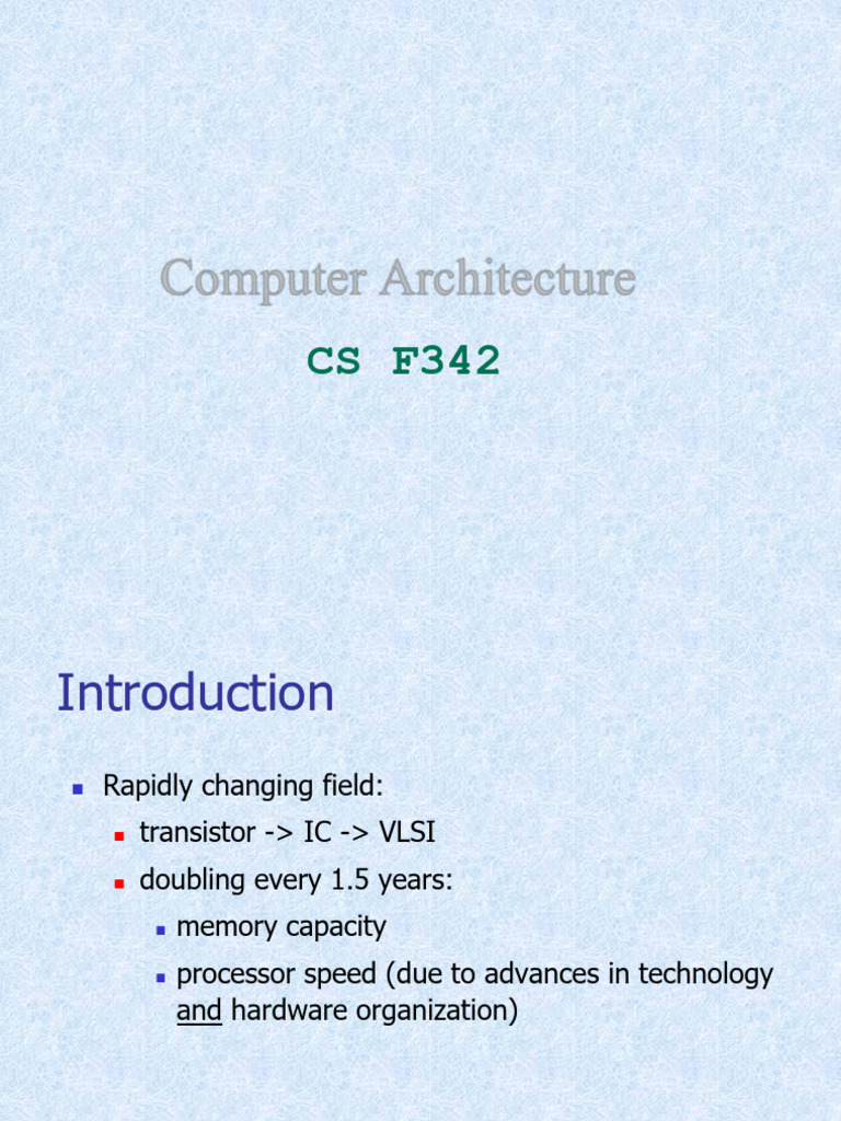 Lect 1 | PDF