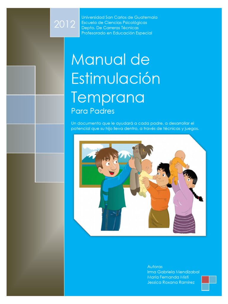 Manual de Estimulacion Temprana | PDF