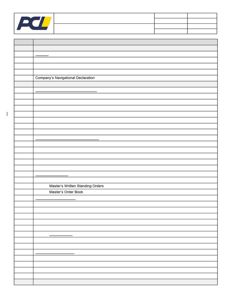 Ship Bridge Navigation Procedures | PDF | Navigation | Maritime Pilot