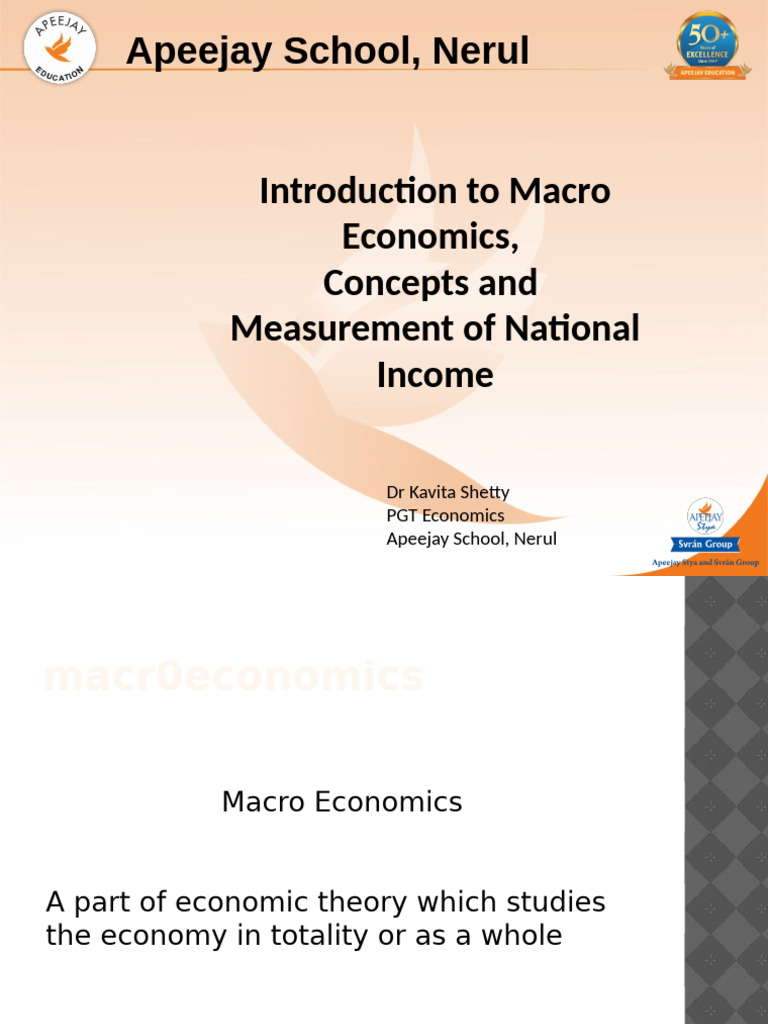 Unit 1 Macroeconomics | PDF