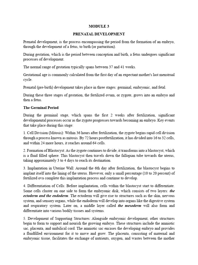 Module 3 Developmental Psy Pdf