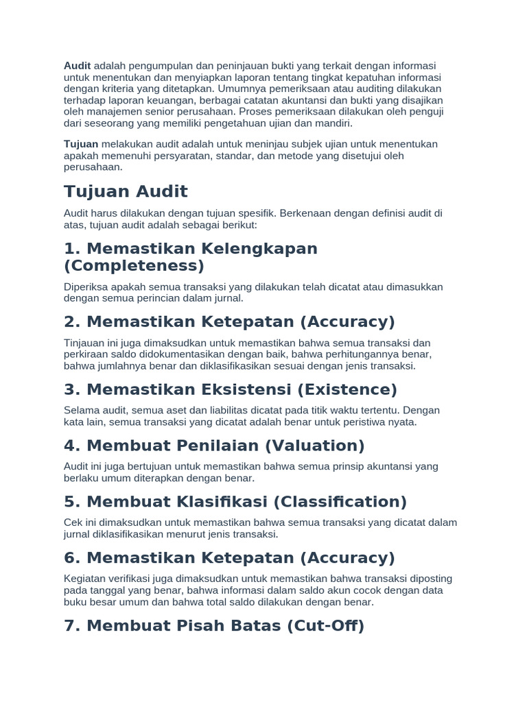Audit | PDF