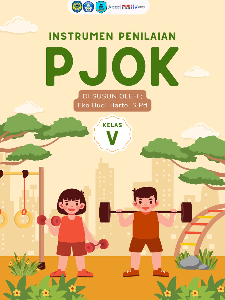 Cover Instrumen Penilaian PJOK | PDF