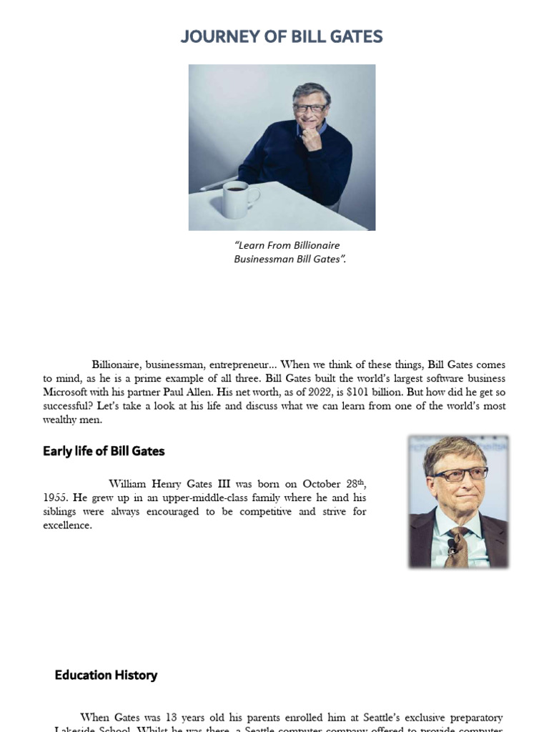 Bill Gates | PDF