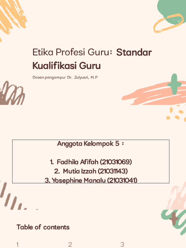 Kelompok 5 Etika Profesi Guru | PDF