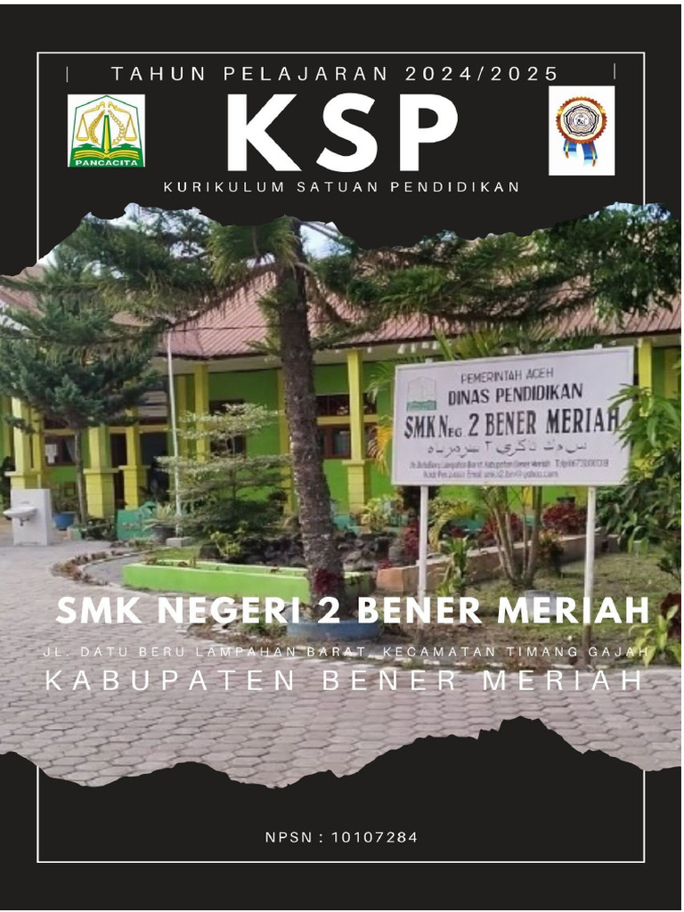 KSP SMKN 2 Bener Meriah 2024 | PDF