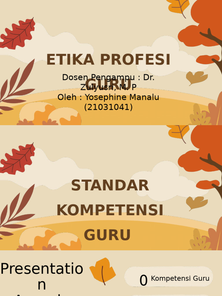 Yosephine Manalu - PPT EPG STANDAR EPG | PDF