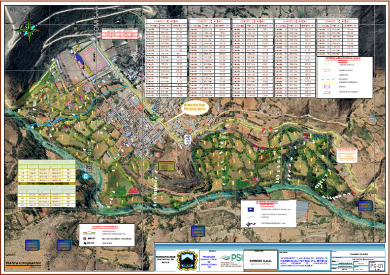 02.-PLANO TOPOGRAFICO.-ISO A1 Plan - PDF Georegerenciado | PDF