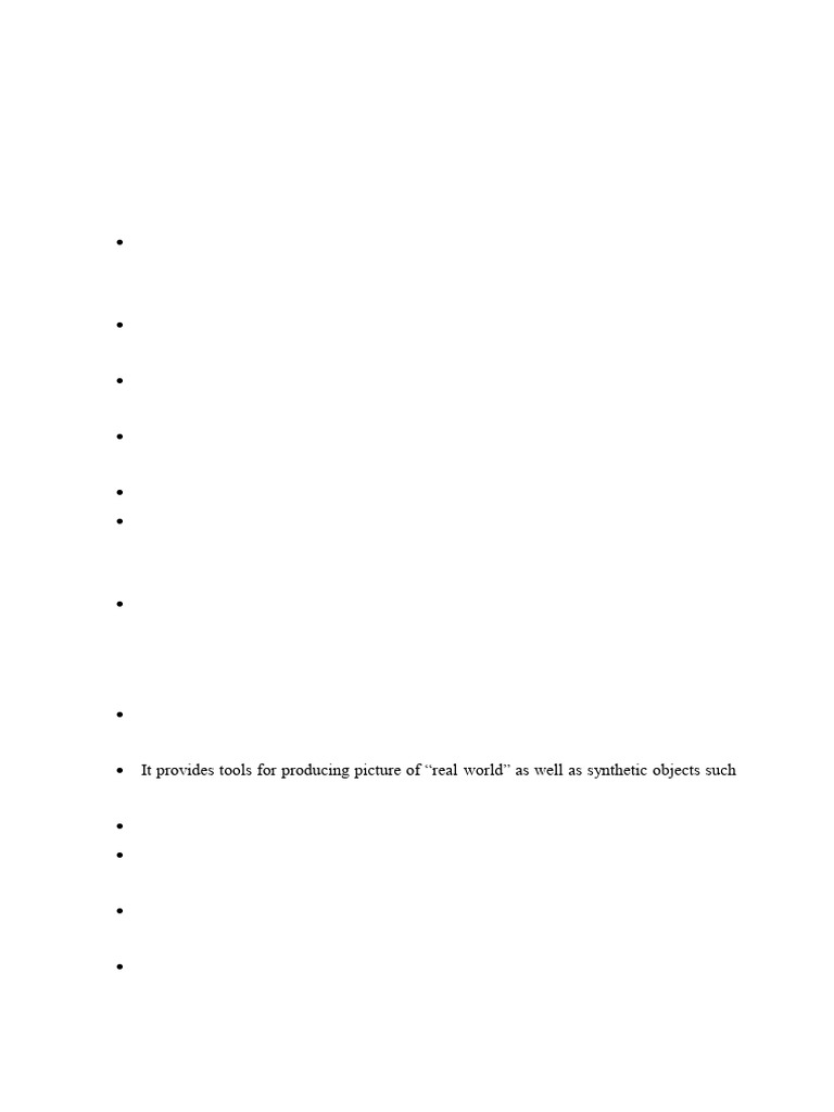CG Unit 1 | PDF | Computer Monitor | Computer Graphics CG Unit 1 | PDF | Computer Monitor | Computer Graphics