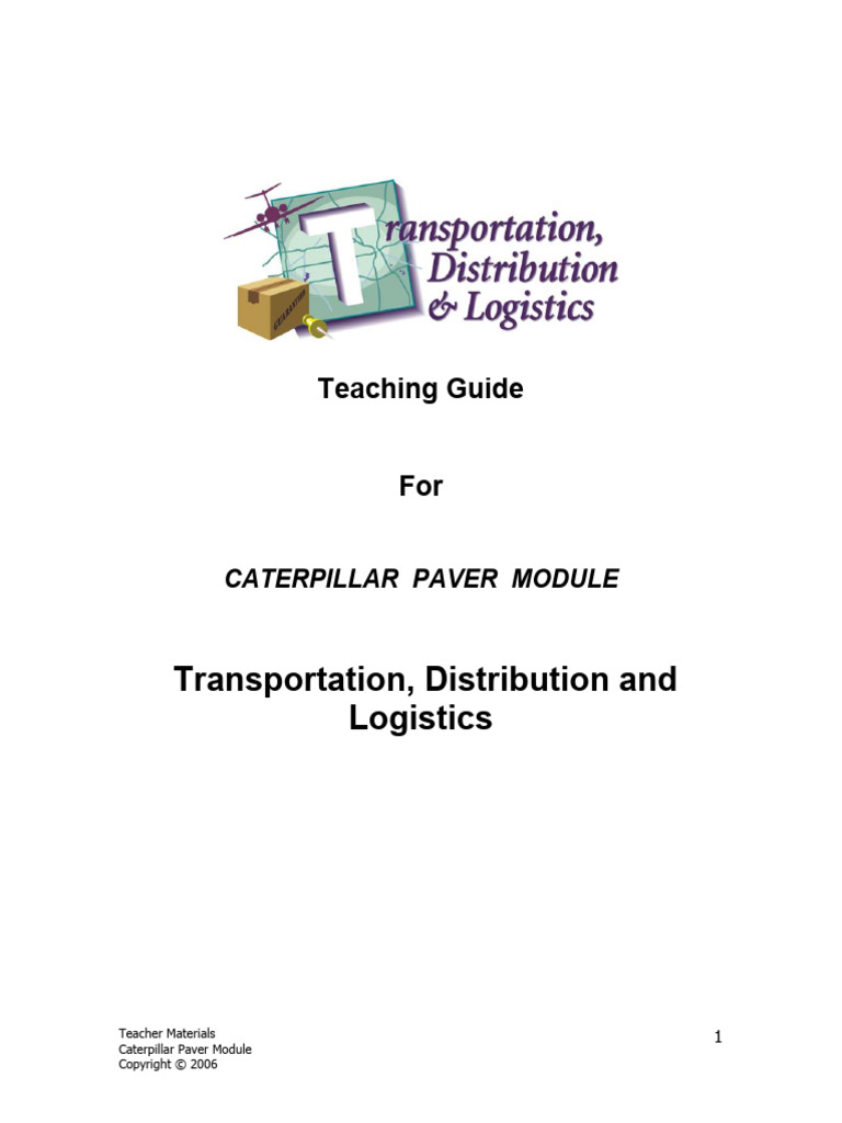 Logistic Planning Managemt Module | PDF | Supply Chain | Warehouse