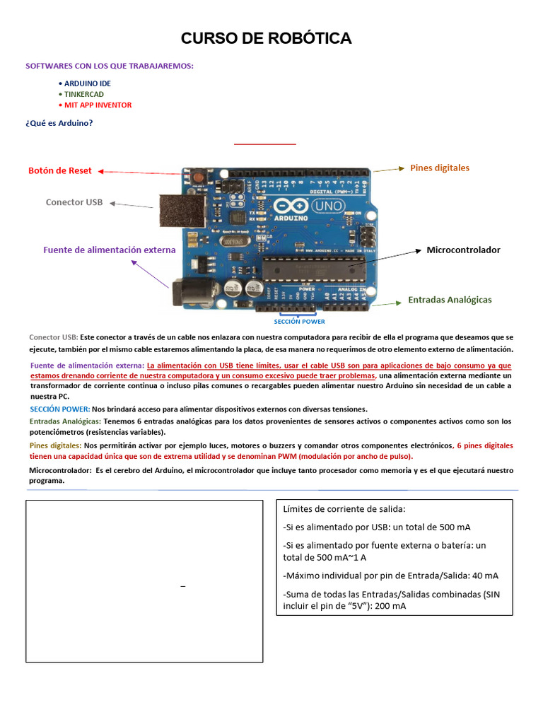 Resumen de Arduino | PDF