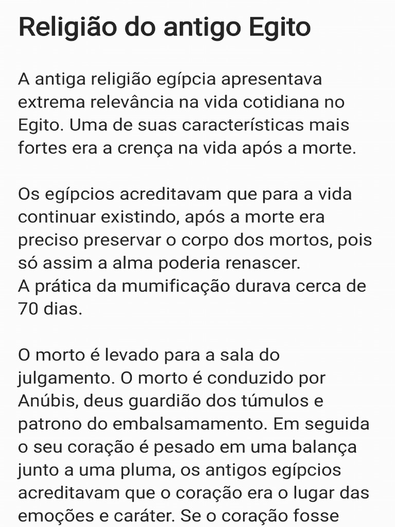 História Egito - 231107 - 124516 | PDF