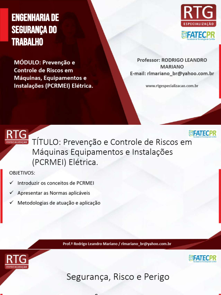 Slides Aulas - EST - RTG | PDF