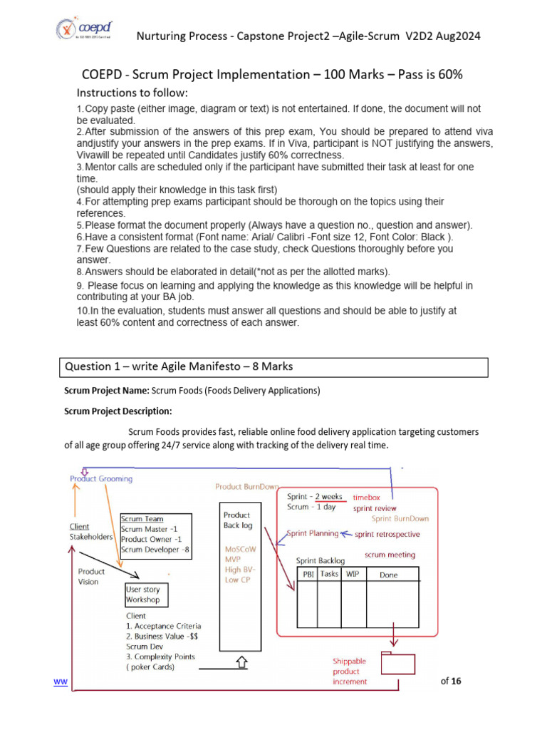 Capstone Prep 2 Question | PDF