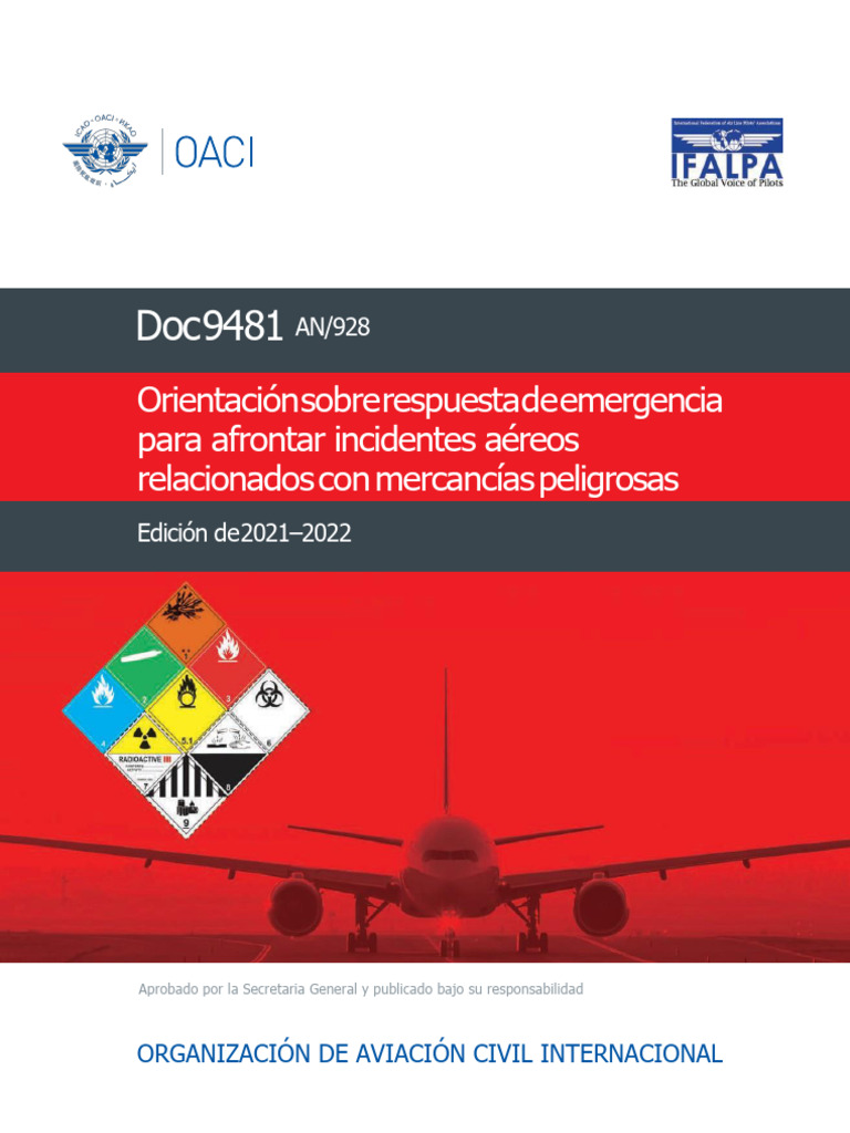 Icao Doc 9481 2021-22 | PDF