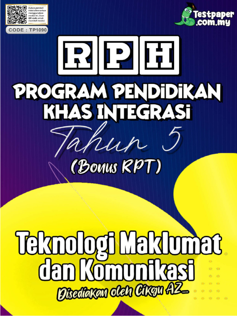 RPH TMK Tahun 5 (Unit 5 Pengaturcaraan) | PDF