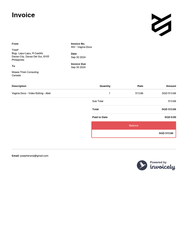 INV - Vagina Docs | PDF