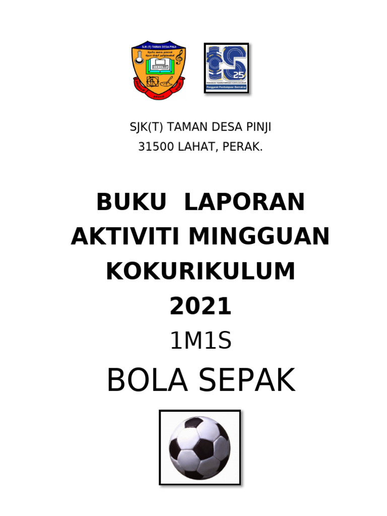 Buku Laporan Mingguan Bola Sepak | PDF