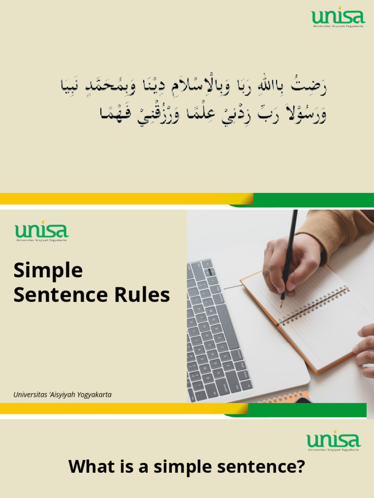 Simple Sentence - Canva | PDF