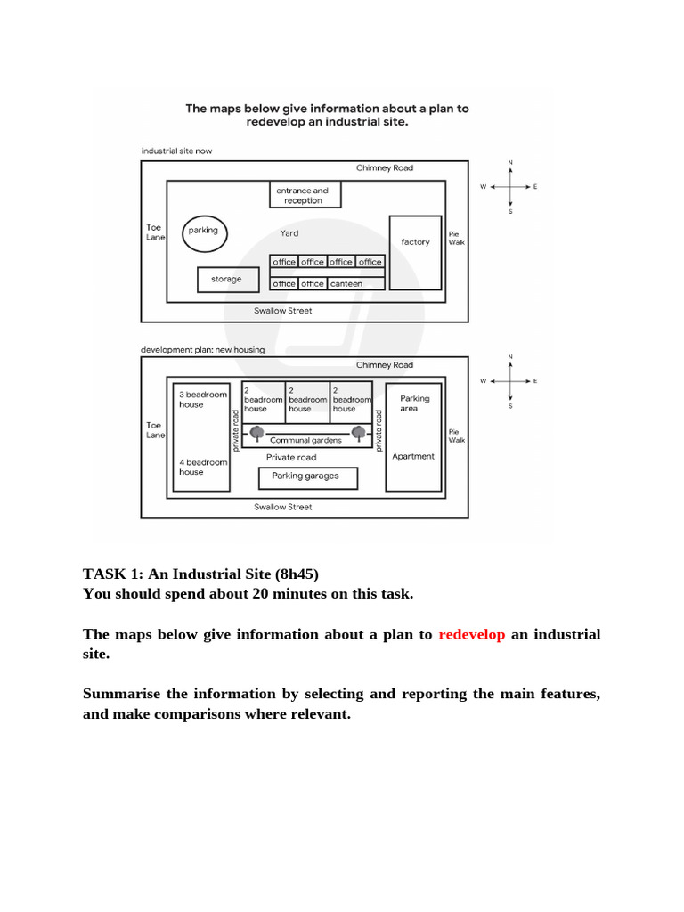 Writing Task1 Map | PDF