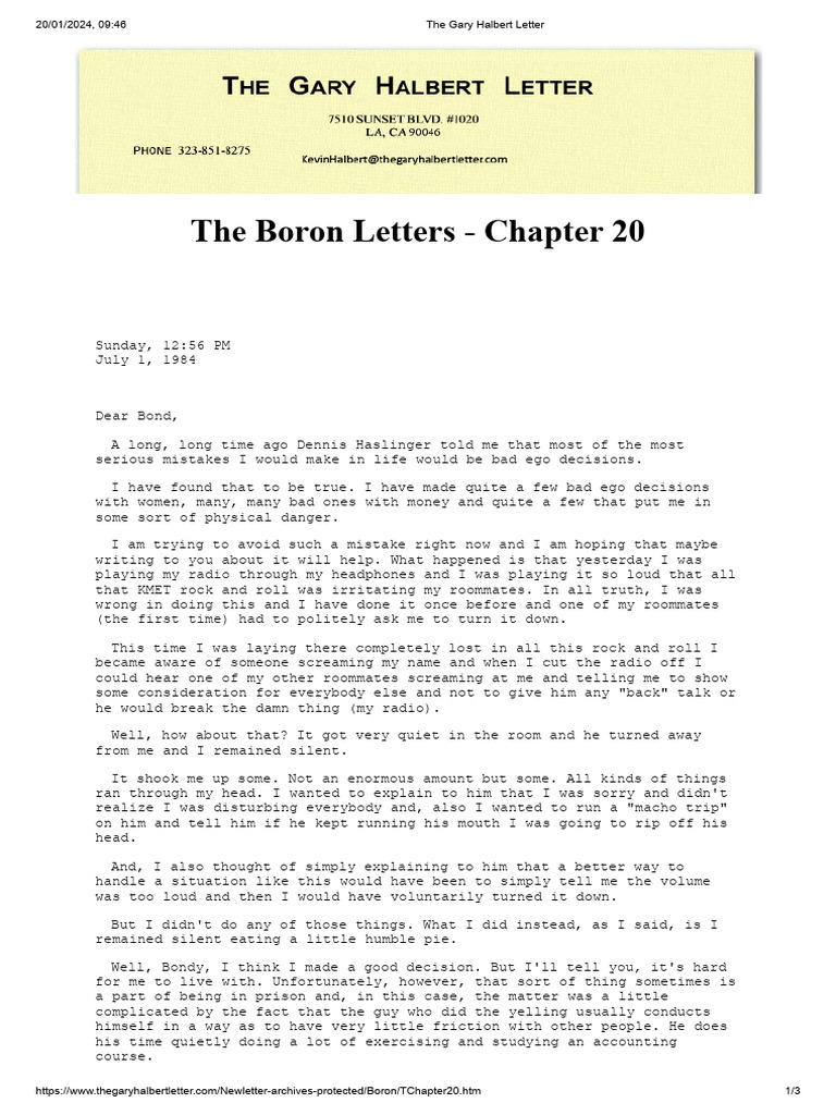 The Gary Halbert Ou77 | PDF