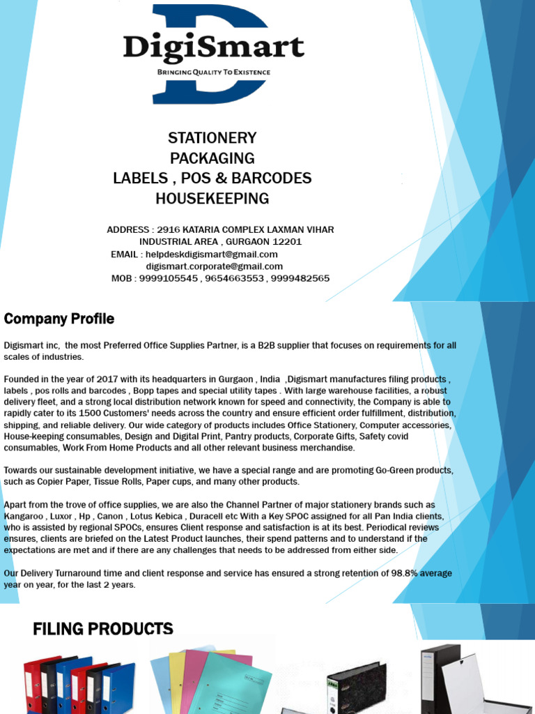 Digismart Profile | PDF