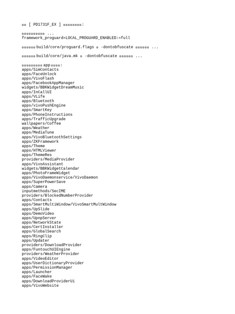 Proguard Check Info | PDF