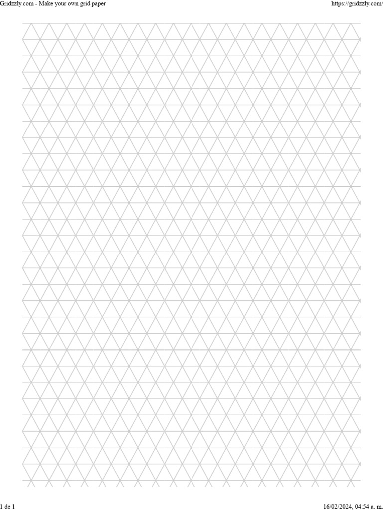 Gridzzly.com - Make Your Own Grid Paper | PDF Gridzzly.com - Make Your Own Grid Paper | PDF