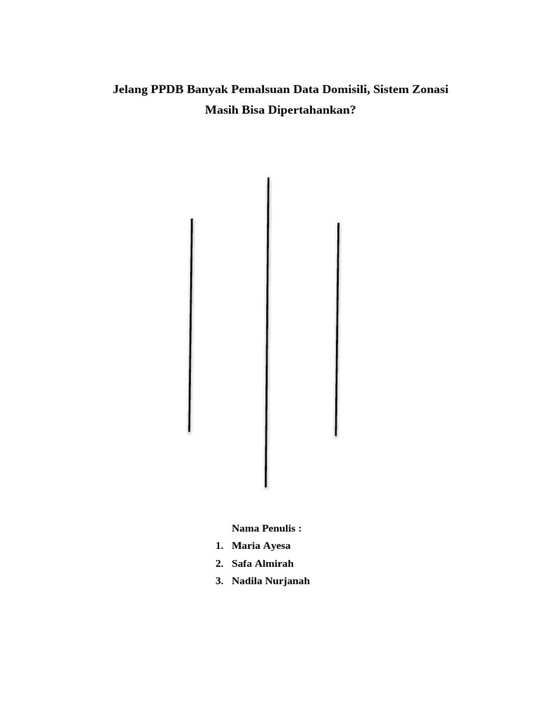 Policy Brief - Jelang PPDB Banyak Pemalsuan Data Domisili, Sistem ...