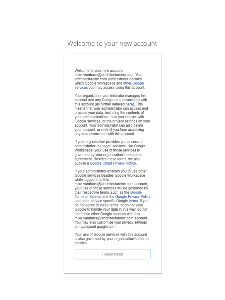 Google NEW Accounts | PDF