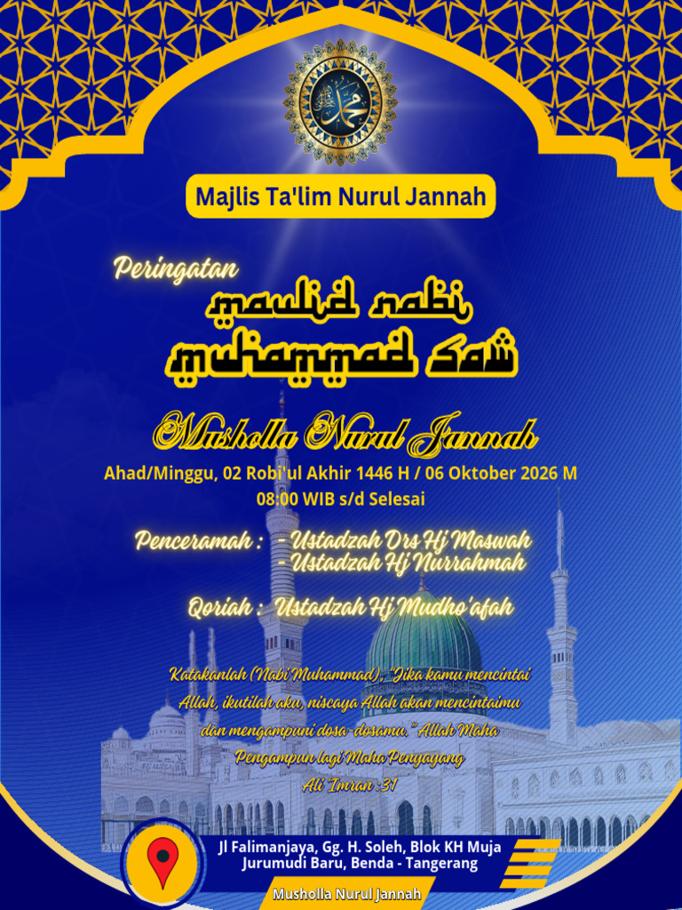 Majlis Ta'lim Nurul Jannah | PDF