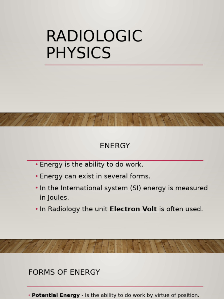 1 Radphysics | PDF