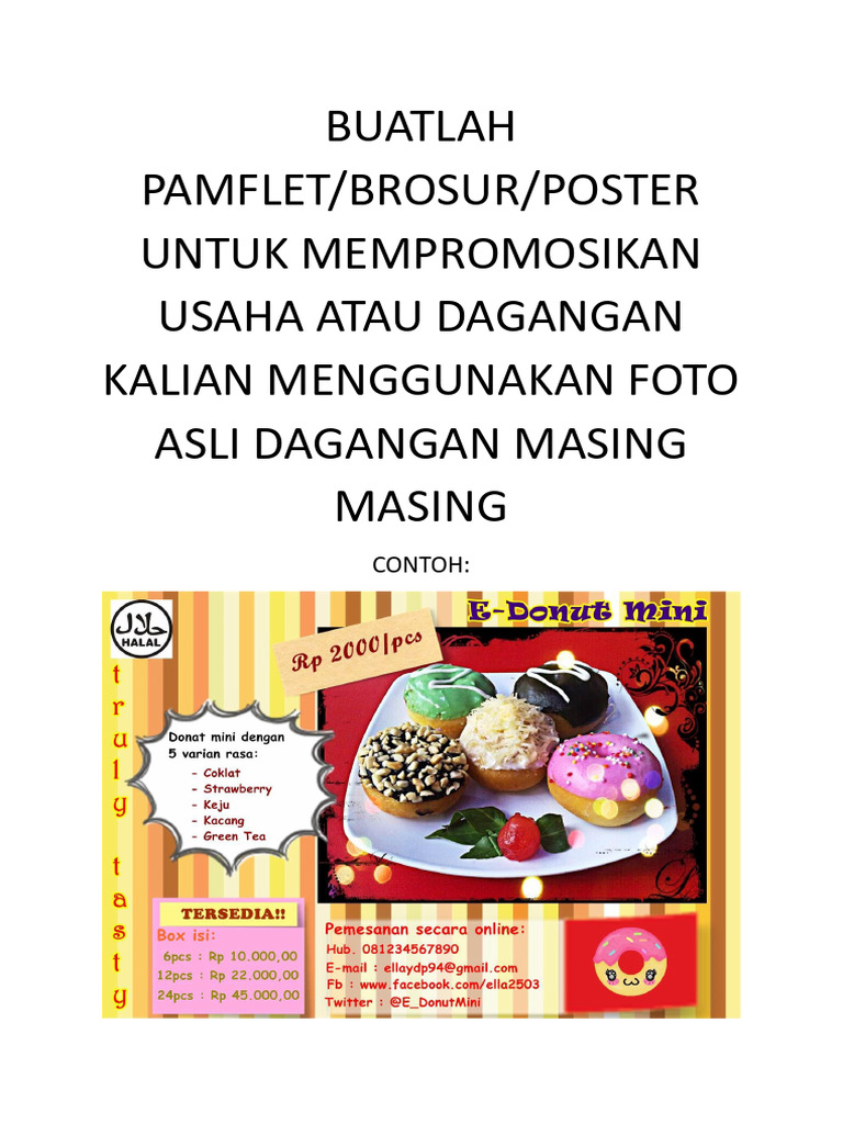 Buatlah Pamflet | PDF
