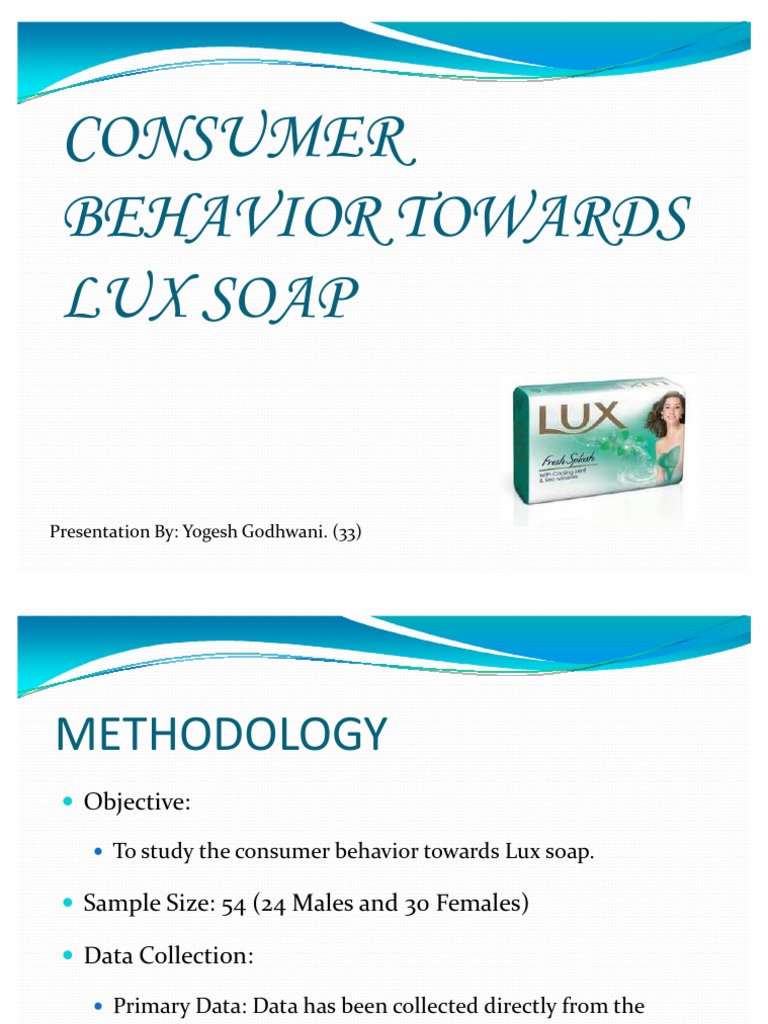 Consumer Behavior Towards Lux Soap | PDF