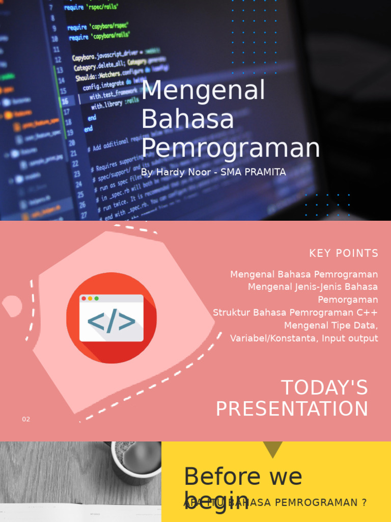 Mengenal Struktur Bahasa Pemrograman | PDF