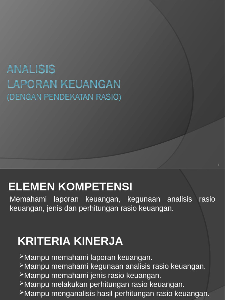 15 - Analisis Lap Keuangan | PDF