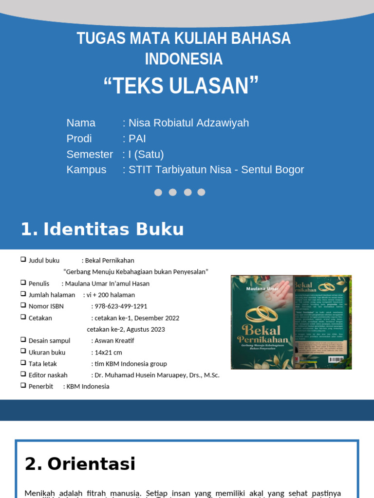 Contoh Teks Ulasan | PDF