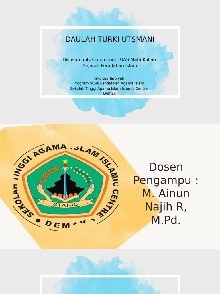 Bagi Tugas Sejara Daulahusmaniturki-1.docx - Presentasi - 20240626 ...