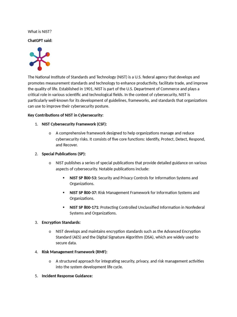 What Is NIST | PDF