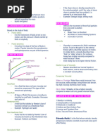 Fluid Mechanics Formula Sheet | PDF | Fluid Dynamics | Viscosity