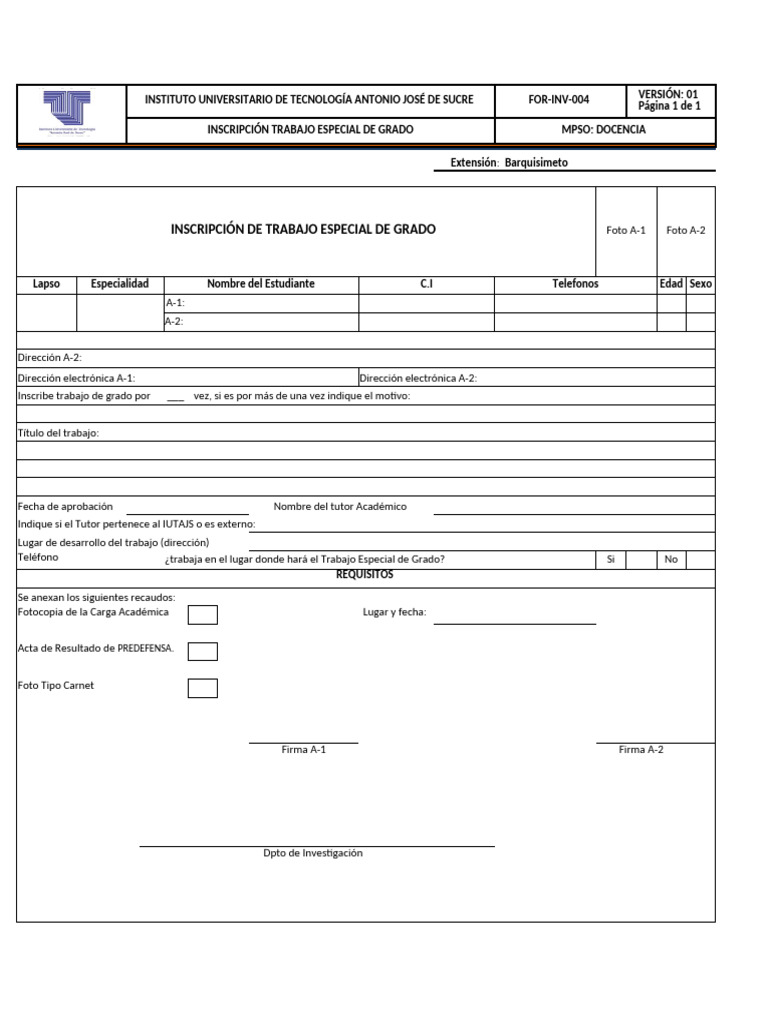 Copia de 4. Formato 004 | PDF