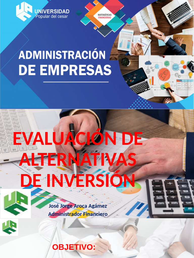 Evaluación de Alternativas de Inversión | PDF