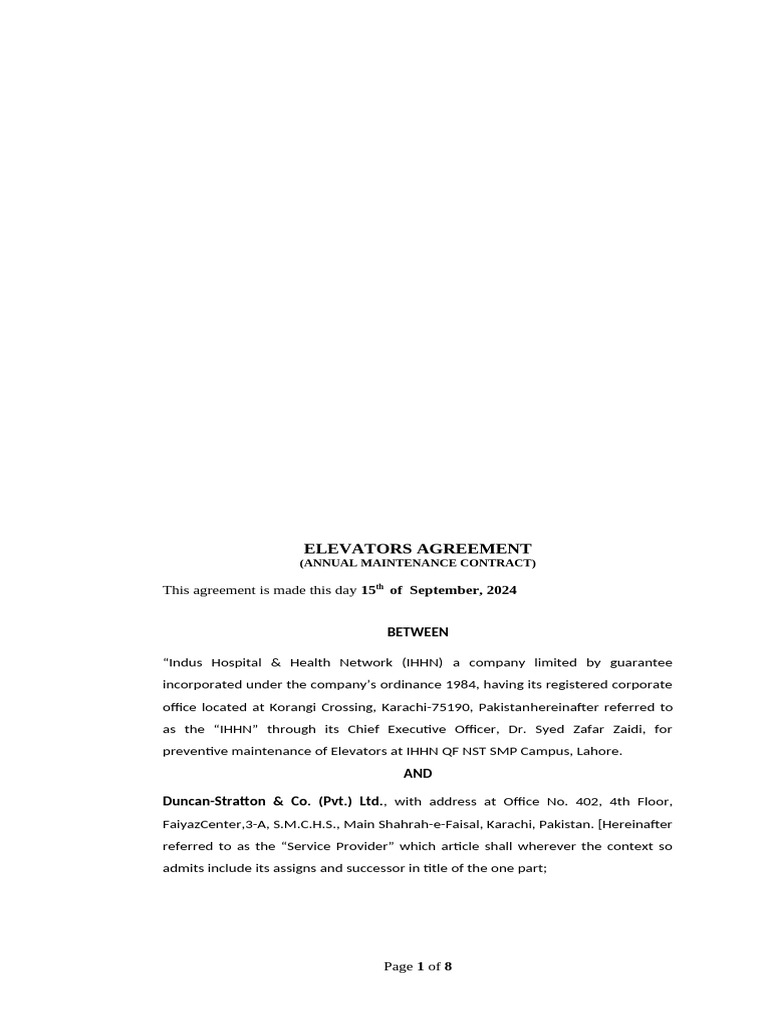 INNH - Lahore Agreement 2024-2025 (Sep 2024) | PDF | Employment | Law