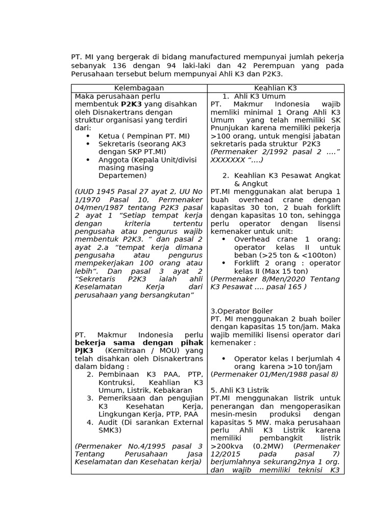 Study Case Answer Pt Mi Please Develope Pdf