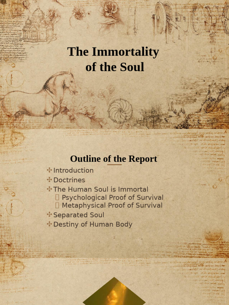 Immortality of The Soul | PDF | Soul | Reason