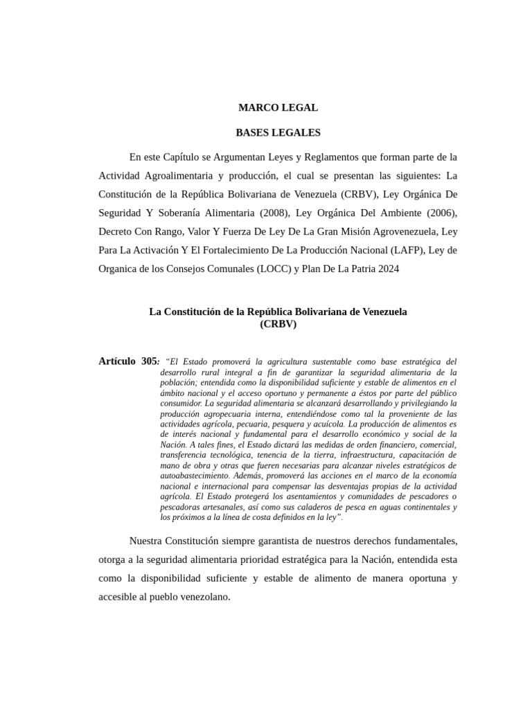 Bases Legales | PDF